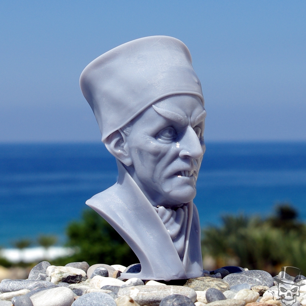 "Nosferatu Portrait Bust 3D 4K Print Resin Model Kit - Unpainted ...